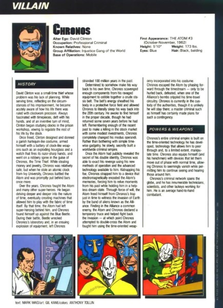 450) Time Manipulation – Hugh Fox Superpowers List