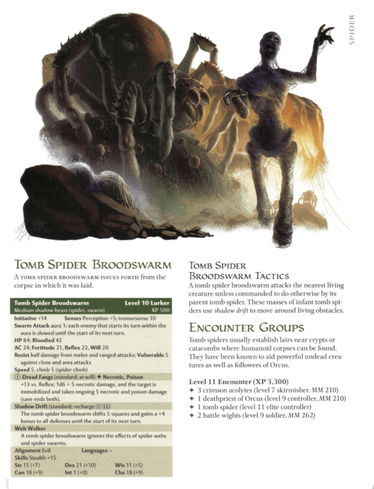 043) Arachnid Anatomy – Foxhugh Superpowers List