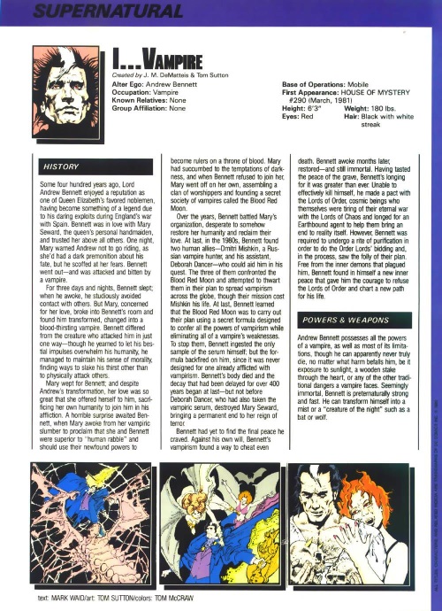 466) Vampire Anatomy – Foxhugh Superpowers List