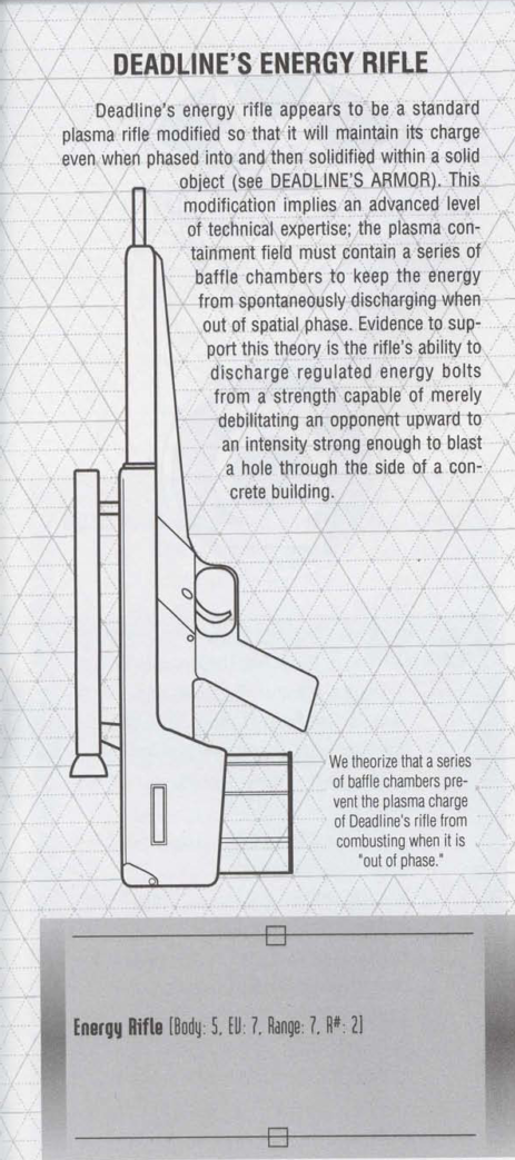 490) Weapon Manipulation – Hugh Fox Superpowers List