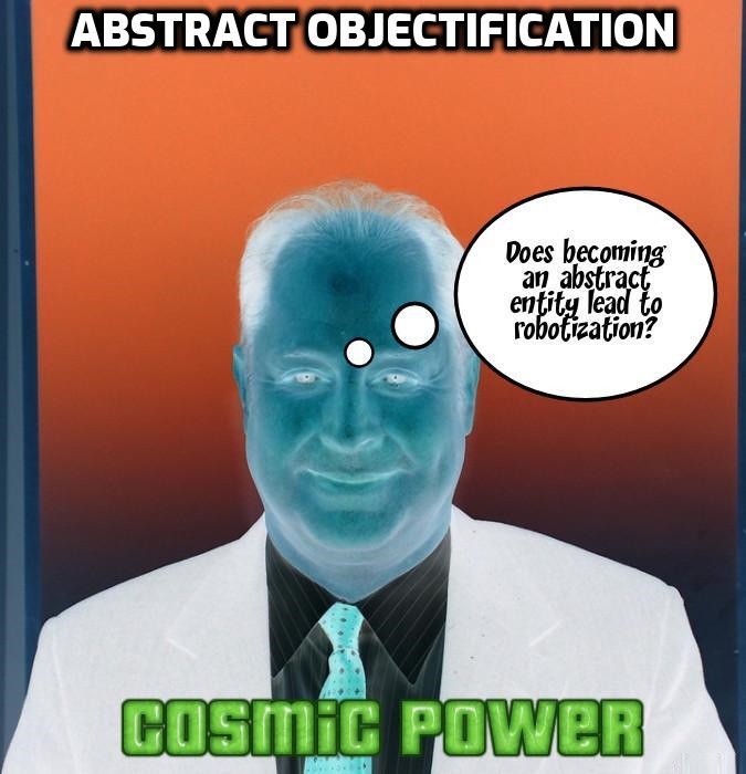 002) Abstract Objectification – Hugh Fox Superpowers List