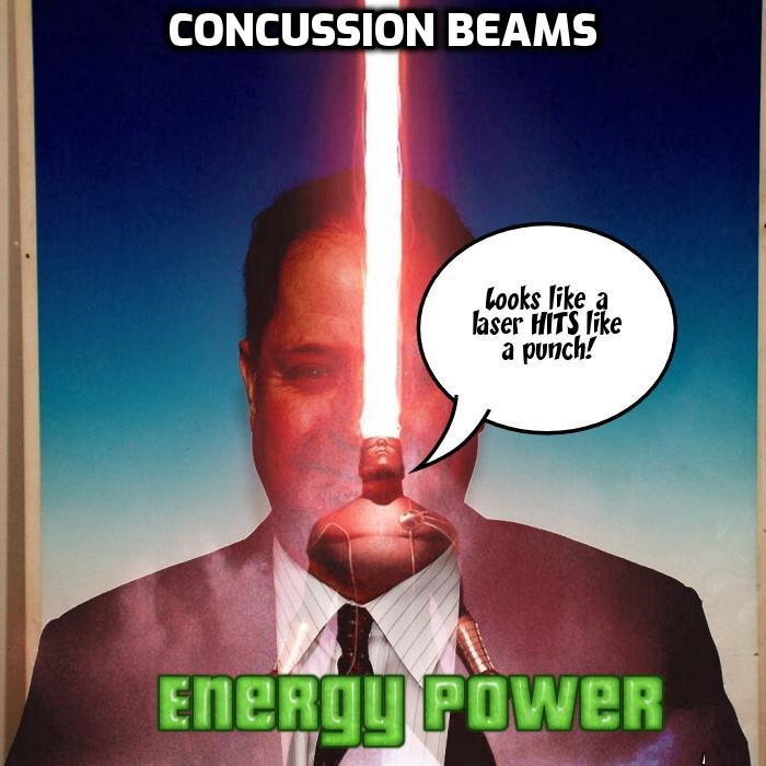 107) Concussion Beams – Hugh Fox Superpowers List