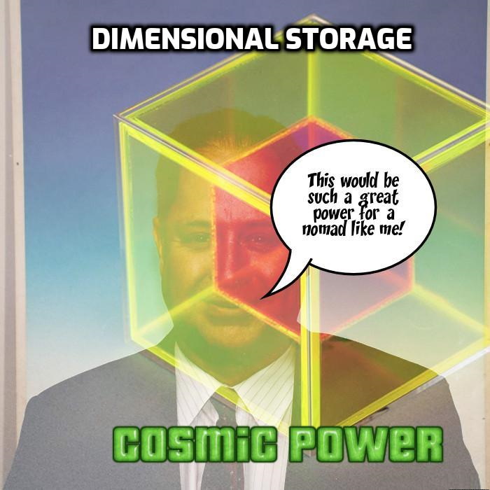 128) Dimensional Storage – Hugh Fox Superpowers List
