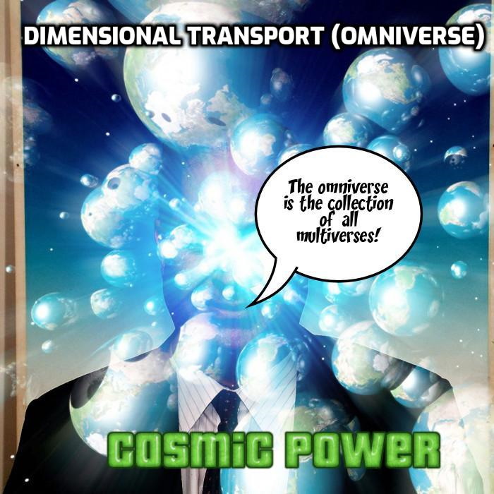 130) Dimensional Transport (Omniverse) – Hugh Fox Superpowers List