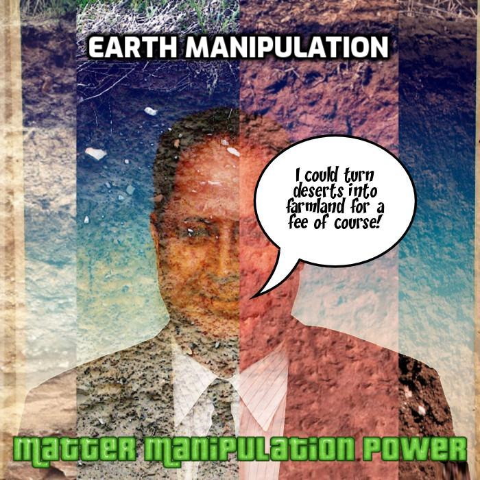 153) Earth Manipulation – Hugh Fox Superpowers List