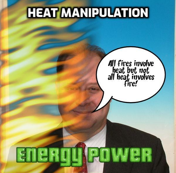 207) Heat Manipulation – Hugh Fox Superpowers List