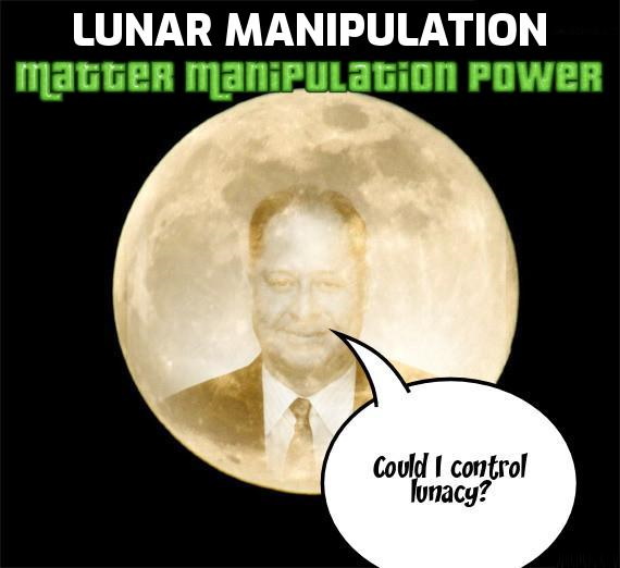 258) Lunar Manipulation – Hugh Fox Superpowers List