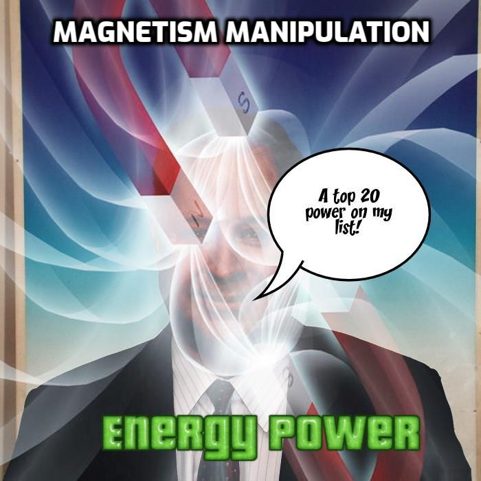 266) Magnetism Manipulation – Hugh Fox Superpowers List