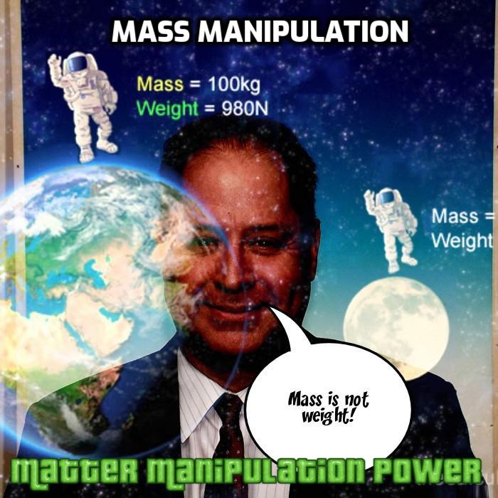 271) Mass Manipulation – Hugh Fox Superpowers List