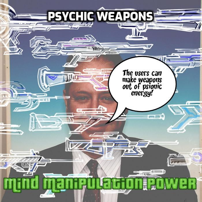 362) Psychic Weapons – Hugh Fox Superpowers List