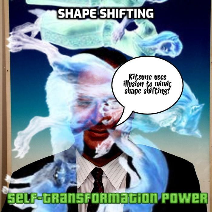 389) Shape Shifting – Hugh Fox Superpowers List