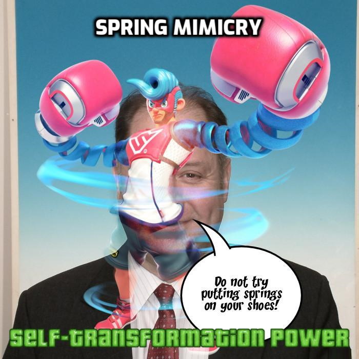 410) Spring Mimicry – Hugh Fox Superpowers List
