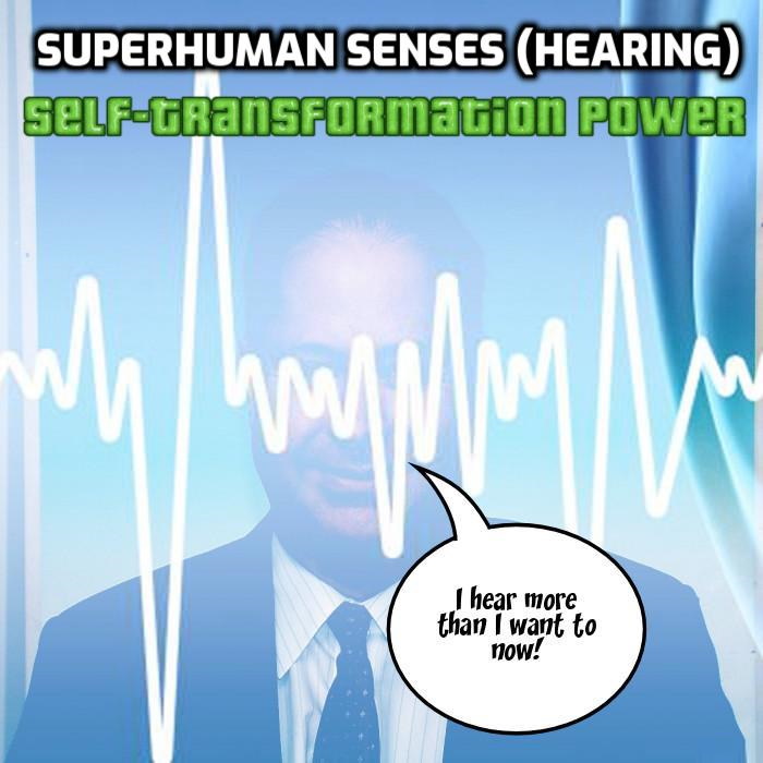 424) Superhuman Senses (hearing) – Hugh Fox Superpowers List