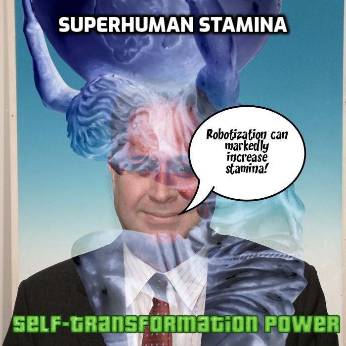 429) Superhuman Stamina – Hugh Fox Superpowers List