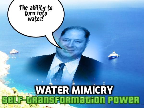 488) Water Mimicry – Hugh Fox Superpowers List